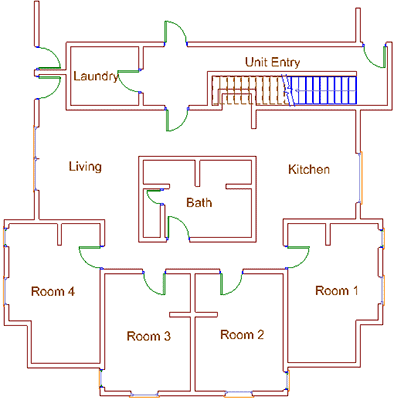 Arbaugh Townhouses, 1200 35th St. | Augustana College