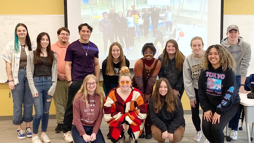 In class with Swedish peers without leaving campus | Augustana College