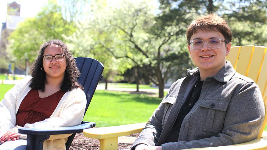 Hasselmo Award creates opportunities for Hels, Dalzell | Augustana College